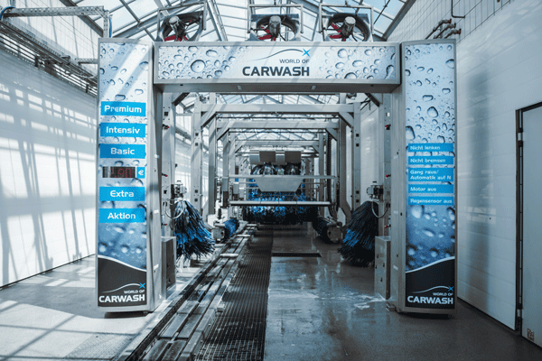 Hochmoderne Autowaschstraßen in Augsburg - World of CarWash